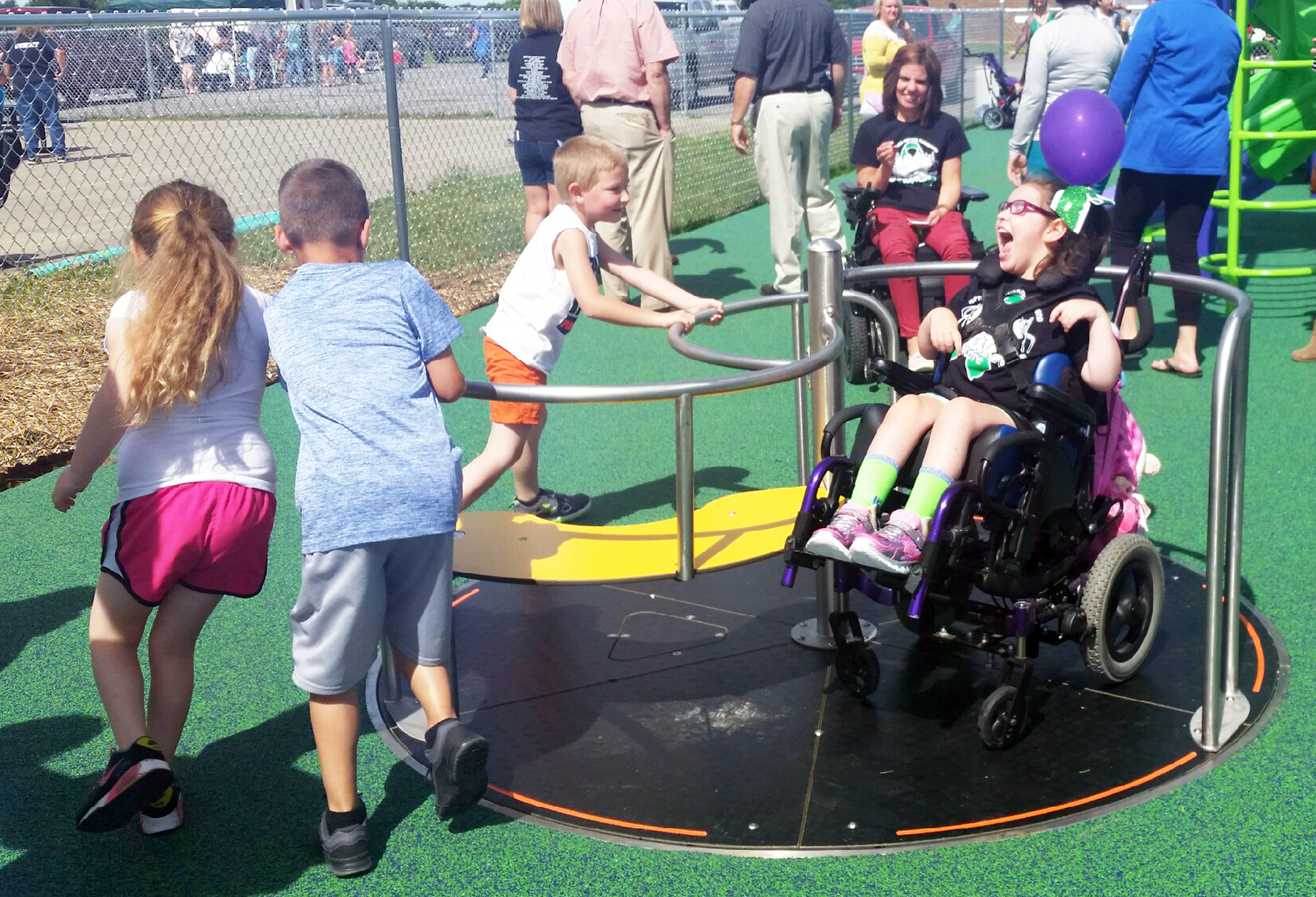 New ‘adaptive’ playground opens at Anderson-Dean Park for kids with ...
