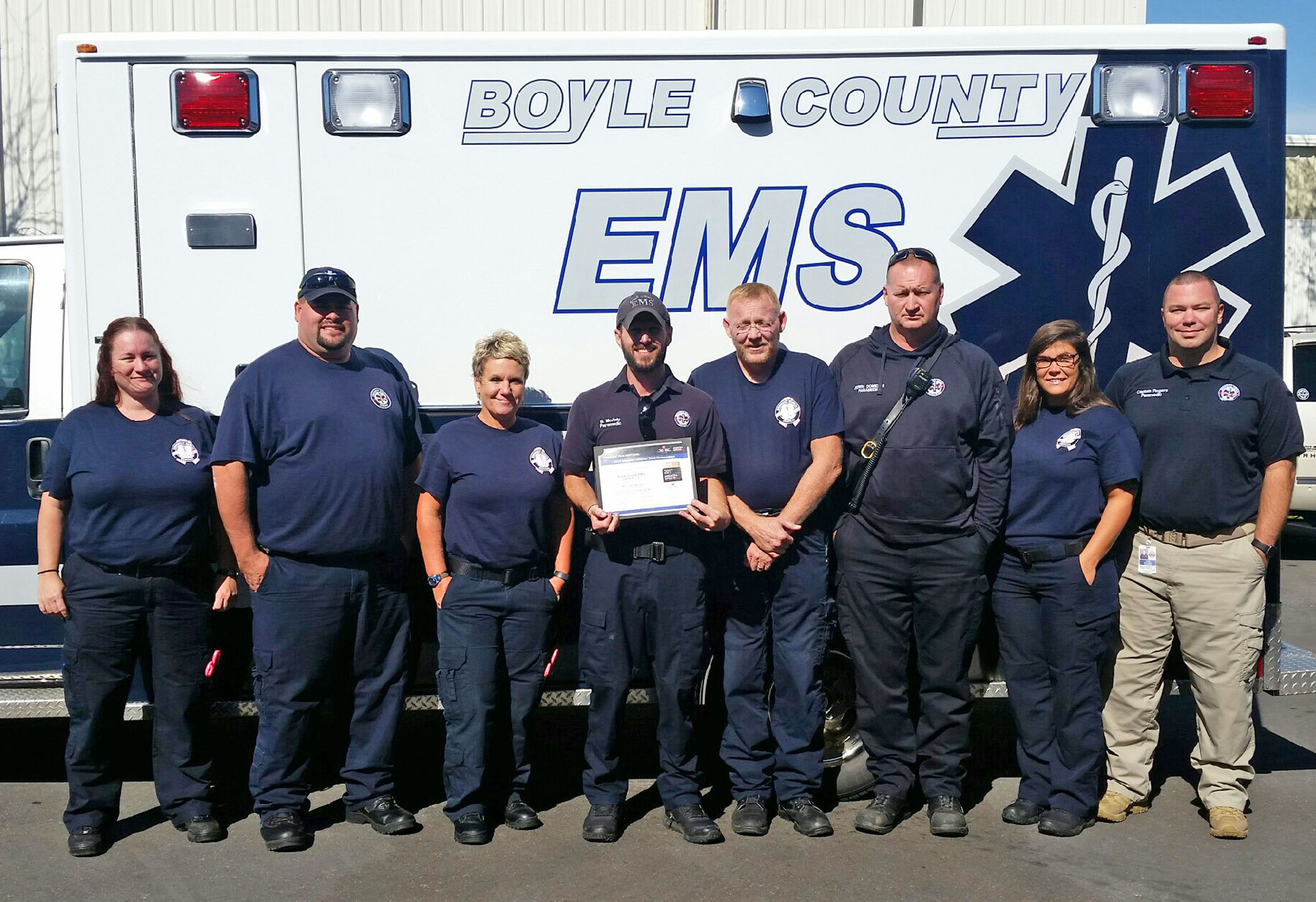 Heart smart: Boyle EMS receives award for heart attack responses | The ...