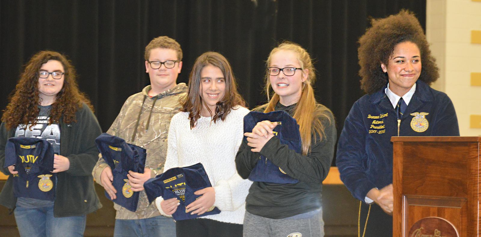 National FFA officers visit BCHS | The Advocate-Messenger