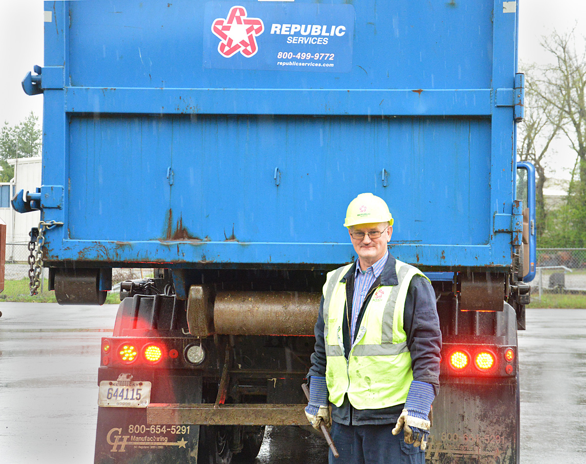 One Day: Freeman Caudill, solid waste truck driver | The Advocate-Messenger