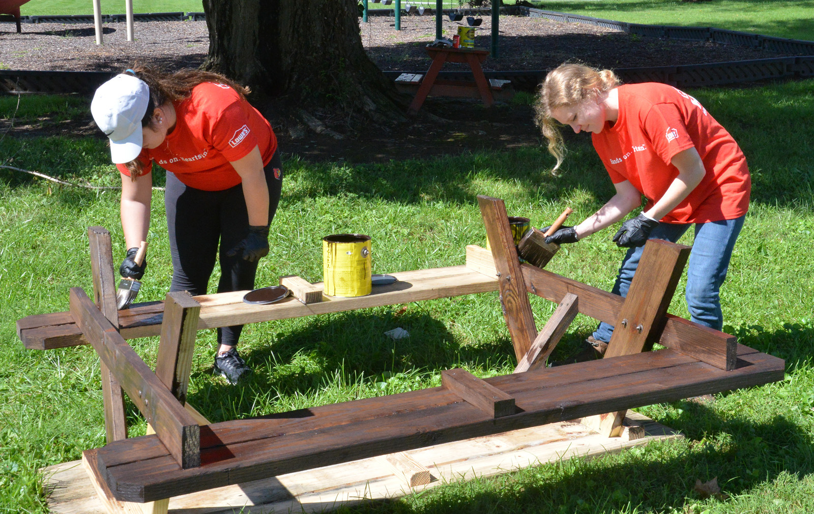 Hero's work: Sunrise Children’s Services gets a bunch of help form Lowe ...