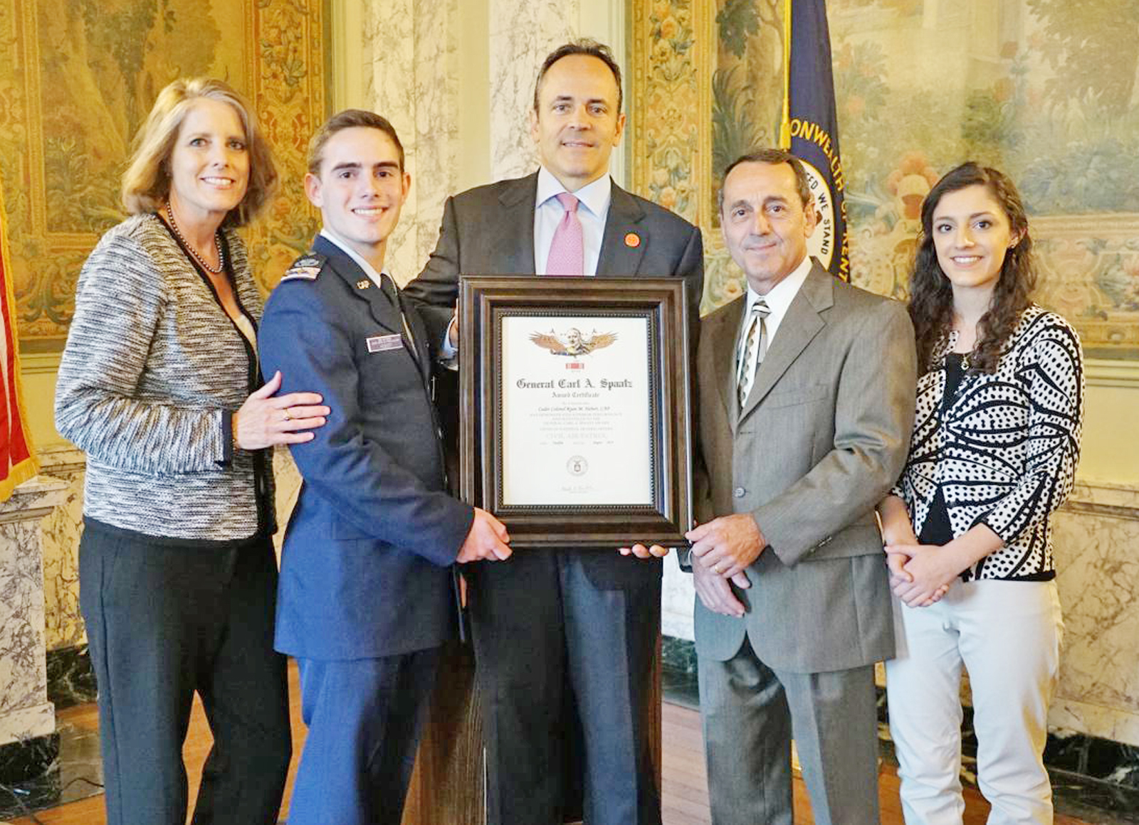 Hebert awarded highest Civil Air Patrol cadet honor | The Advocate ...