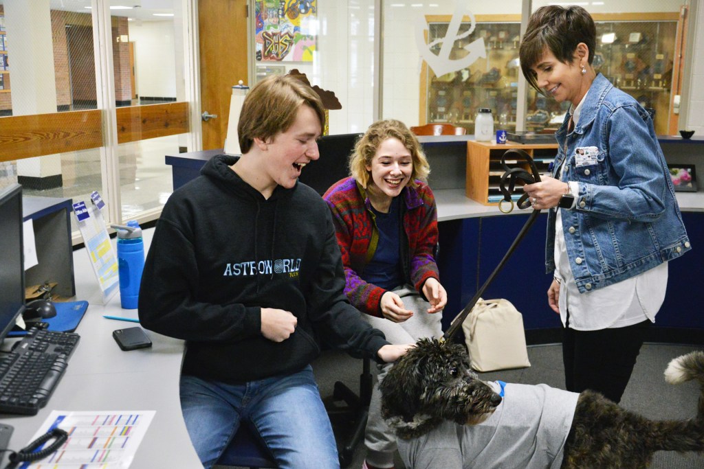Meet Addie, Danville High School’s new therapy dog - The Advocate ...