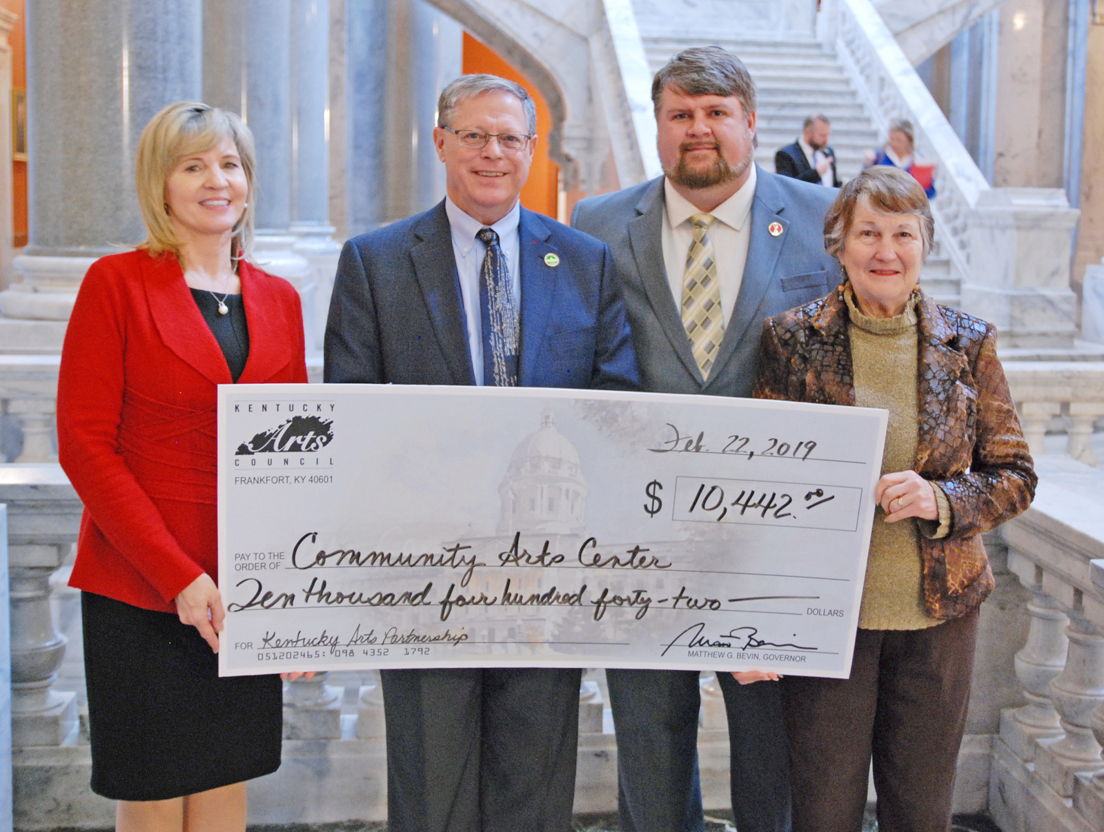 Sen. Girdler and Rep. Brenda present grants to fund the arts | The ...