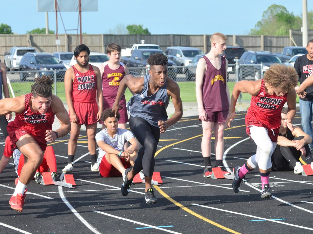 Lincoln track teams rack up eight wins at home - The Advocate-Messenger ...