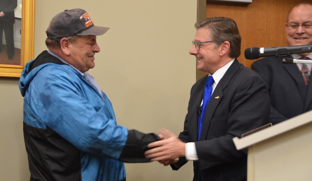 Longtime employee Harmon retires, honored by city - The Advocate ...