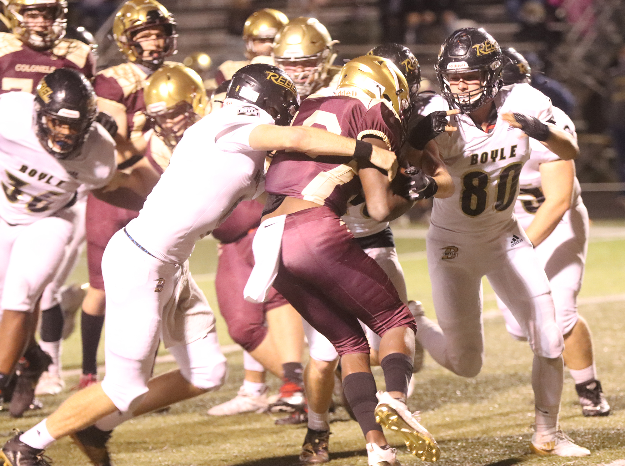 McDaniel leads Rebels to 41-0 win - The Advocate-Messenger | The ...