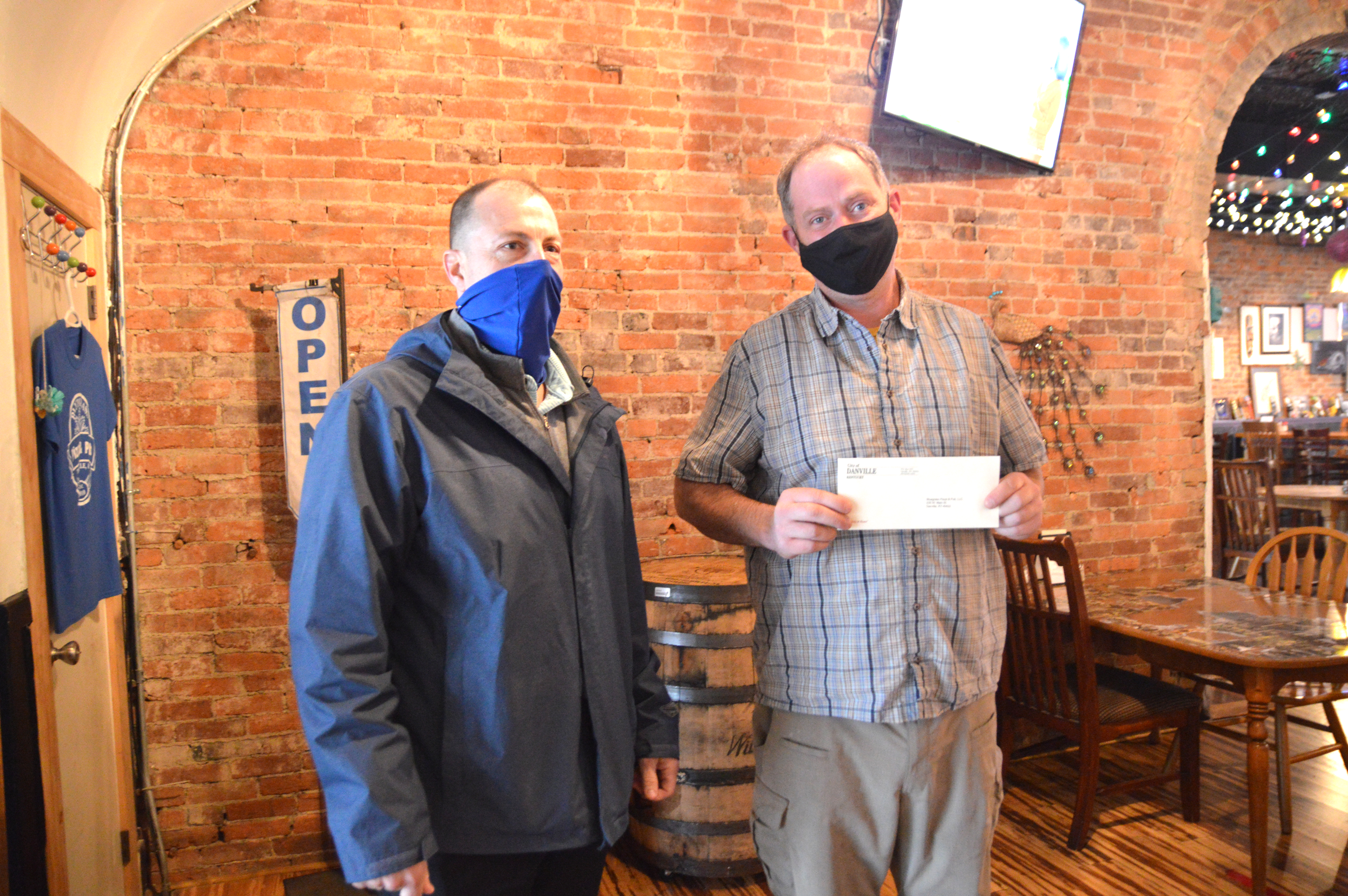 City presents Small Business Relief Grant checks to businesses impacted ...