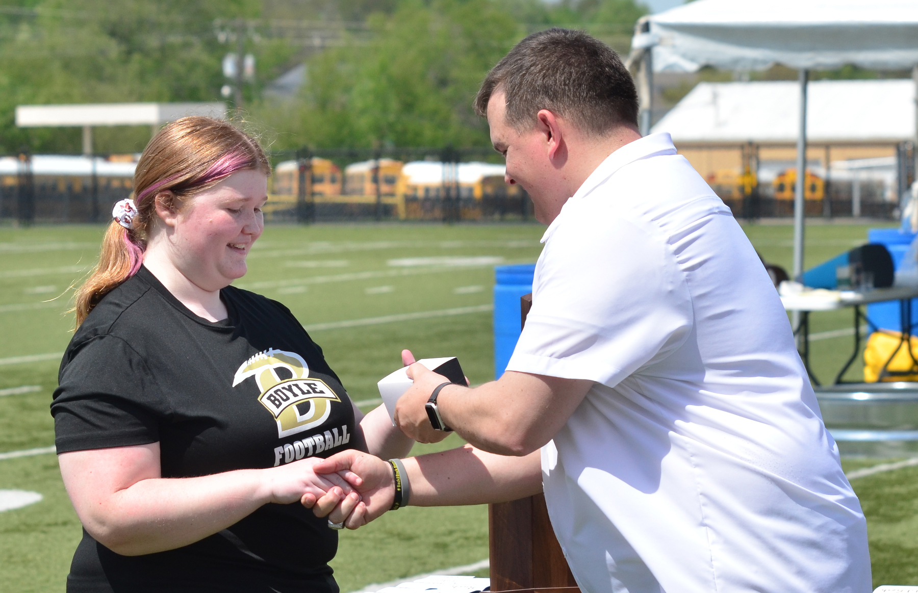 Boyle County football team recognized for winning state championship ...