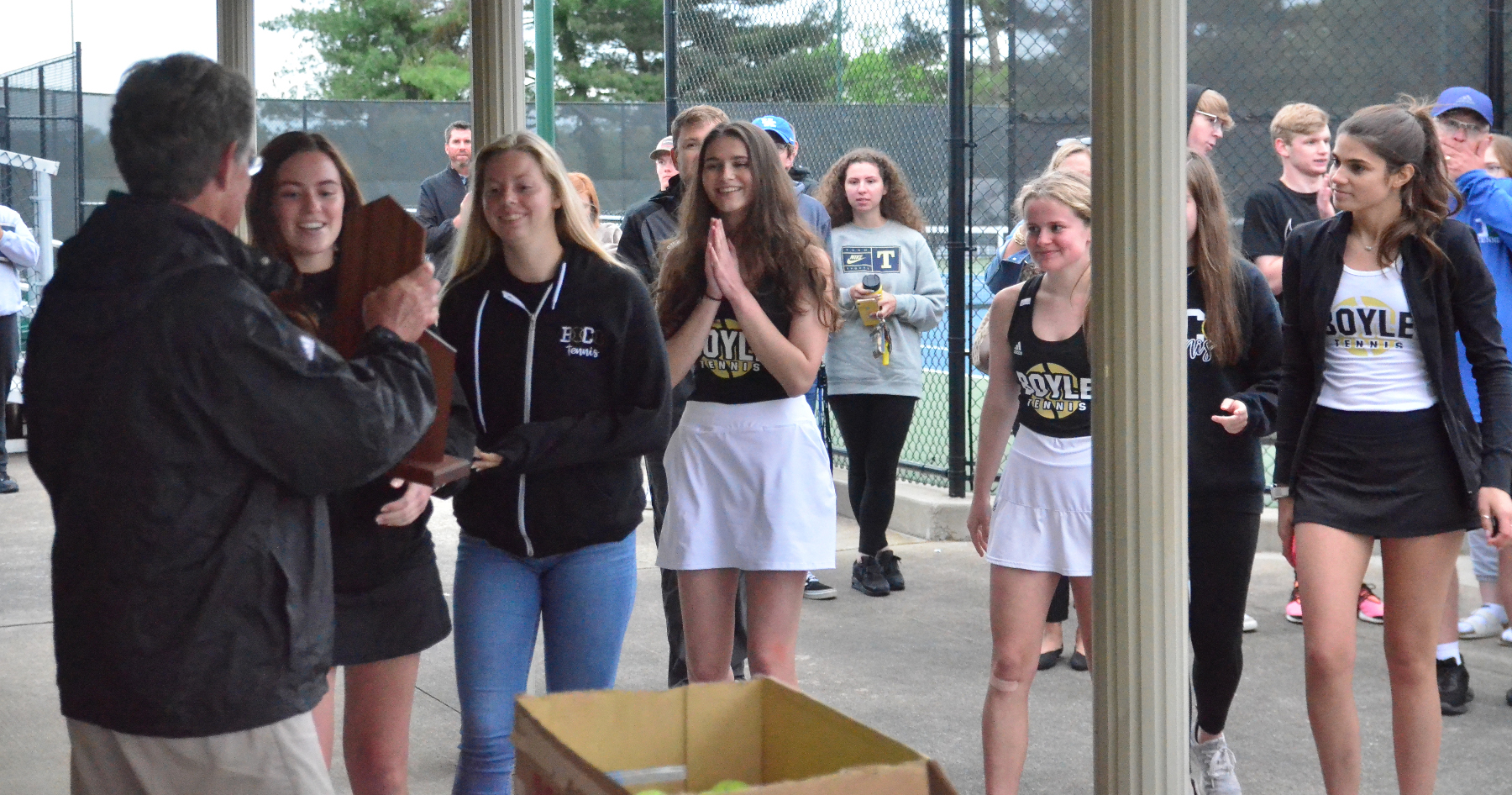 Doubles teams top off title repeat for Boyle girls tennis - The ...