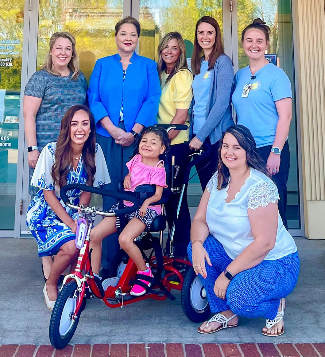 Ephraim McDowell donates specialized tricycle to child in need | The ...