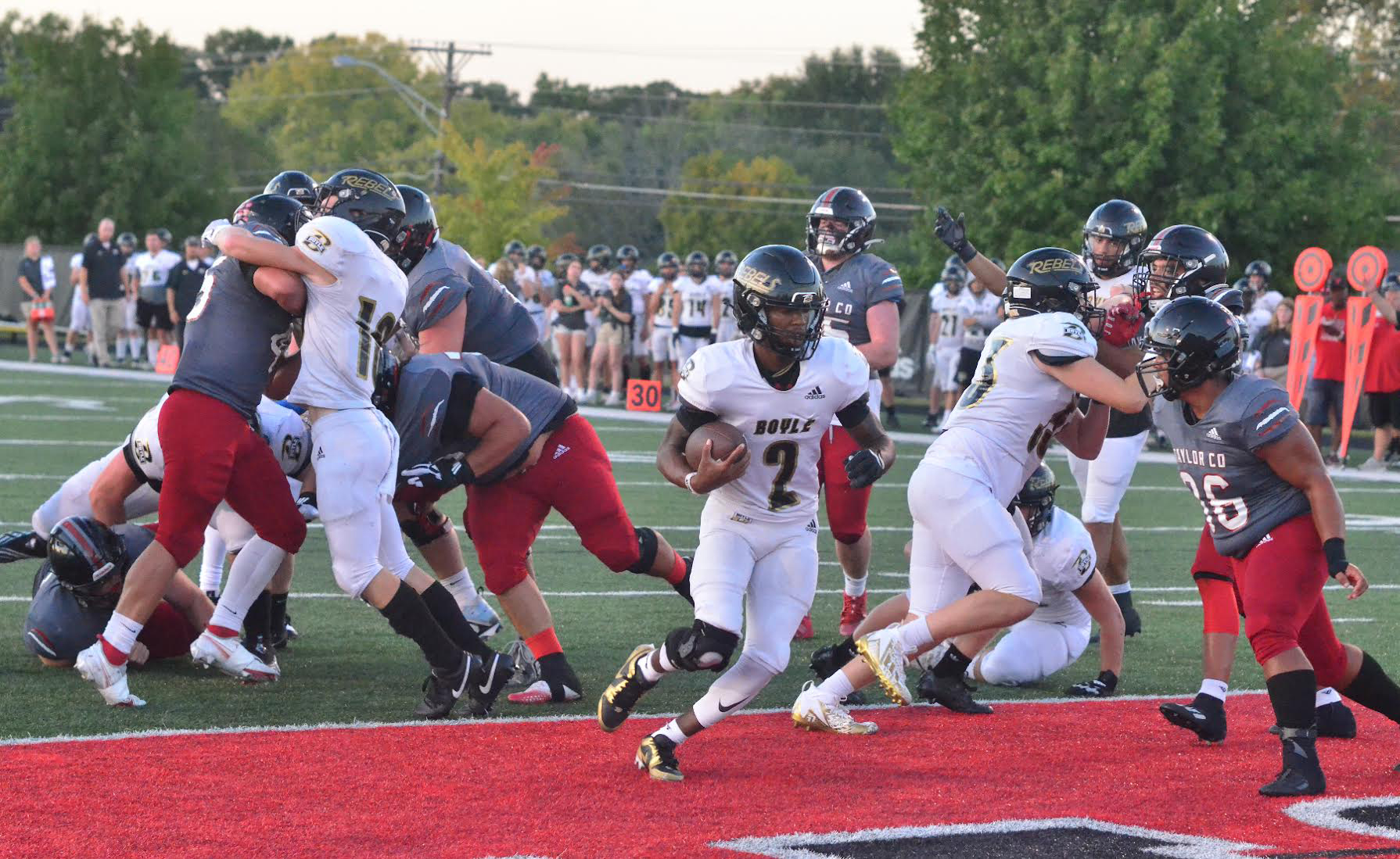 Boyle thumps Taylor in district opener | The Advocate-Messenger