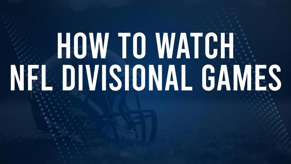 NFL Divisional TV Schedule, Streams, Start Times, Channels | The ...